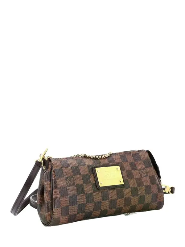 LOUIS VUITTON Eva Damier Clutch - Brown