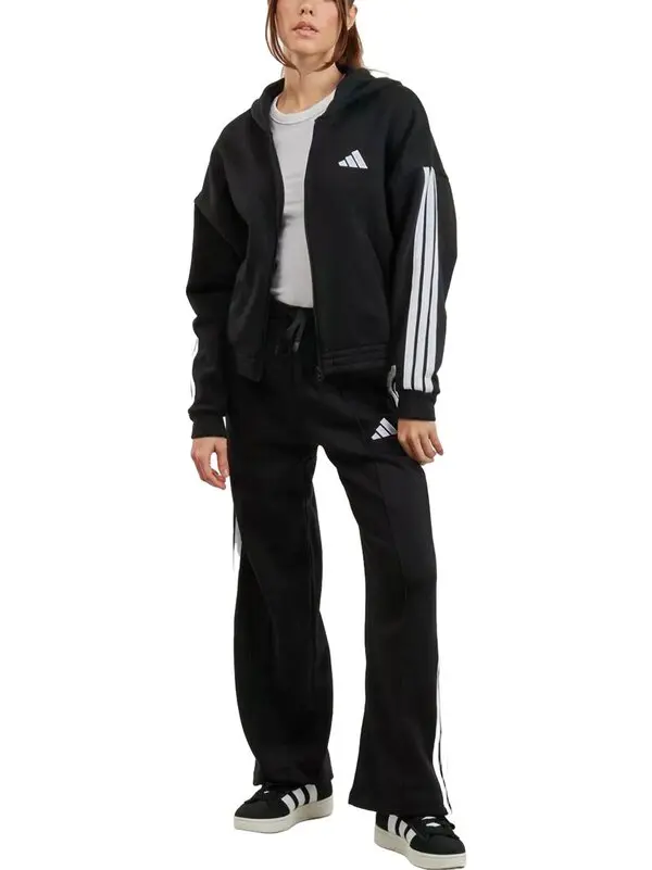 Adidas 3-stripes Hoodie - Black
