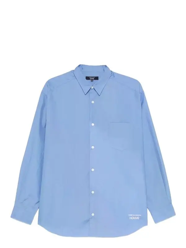 Comme Des Garçons Pocket Shirt - Blue