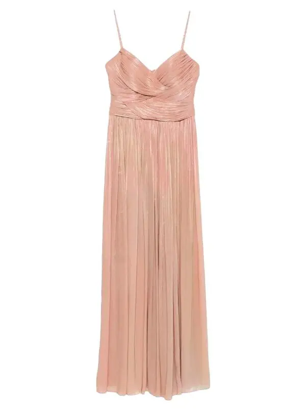 Costarellos Sireen Ruched Maxi Dress - Pink