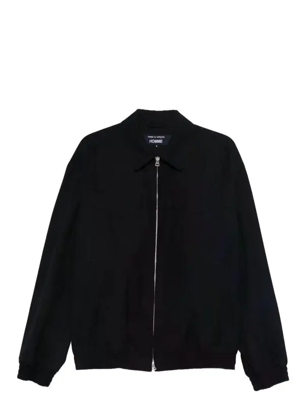 Comme Des Garçons Zip Jacket - Blue