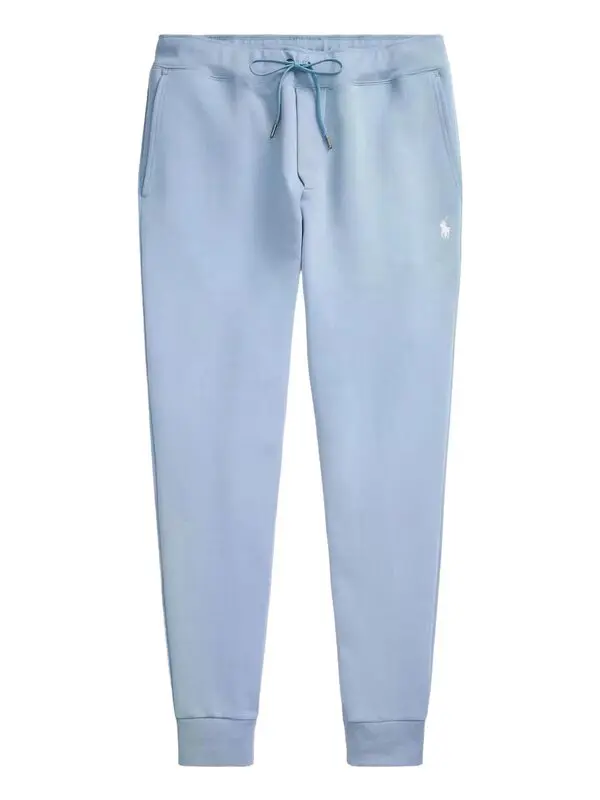 Polo Ralph Lauren Drawstring Ribbed Track Pants - Blue