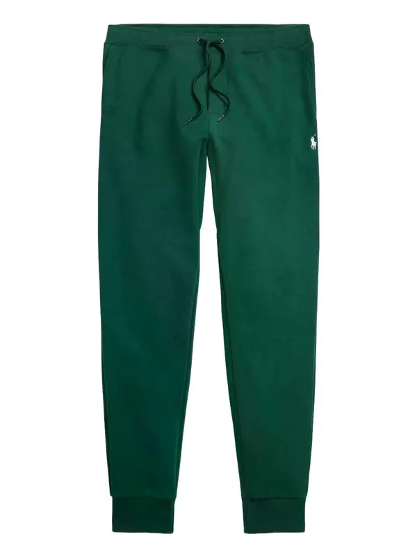 Polo Ralph Lauren Drawstring Ribbed Double-knit Trousers - Green