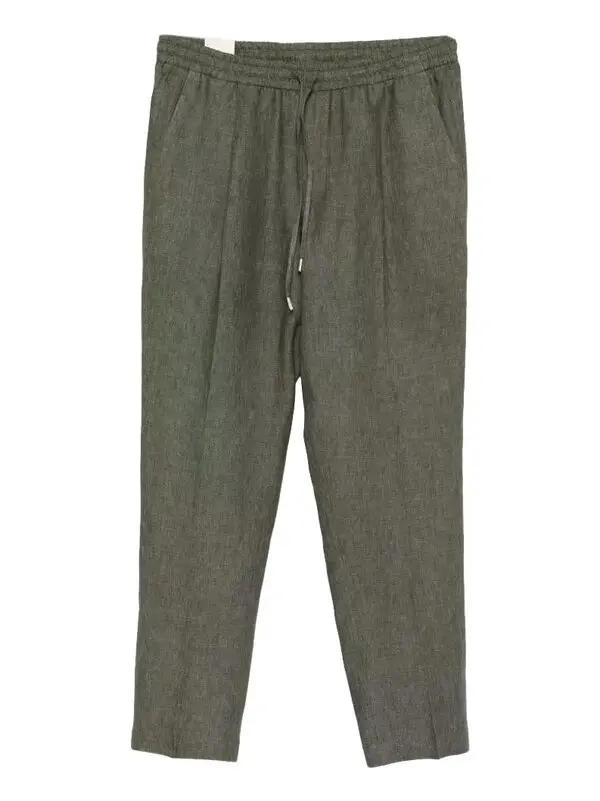 BRIGLIA 1949 Drawstring Trousers - Green