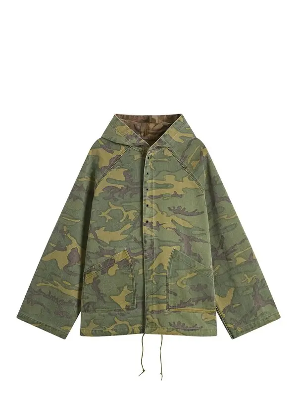 Needles Reversible Hooded Coat - Camo