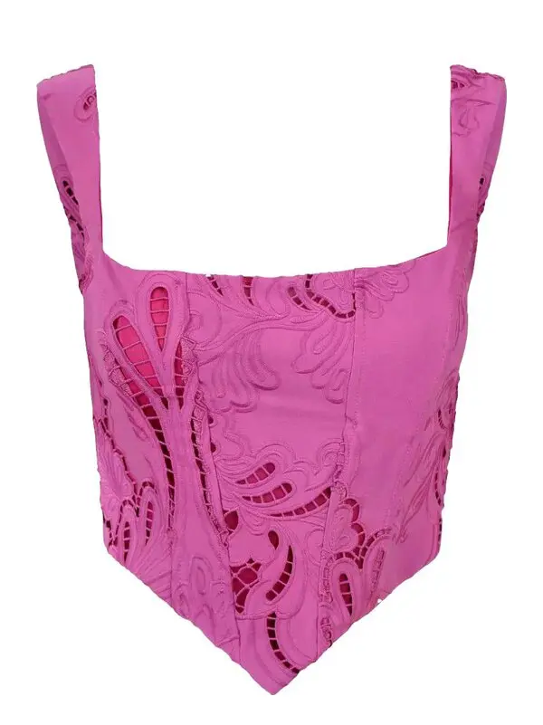 Giuseppe Di Morabito Embroidered Top - Pink