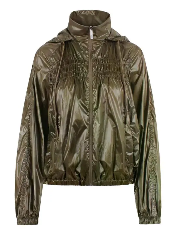 Herno Drawstring Hooded Jacket - Green