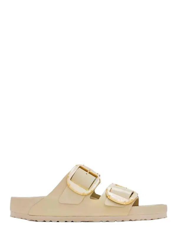 BIRKENSTOCK Arizona Pearl-buckle Sandals - Neutrals