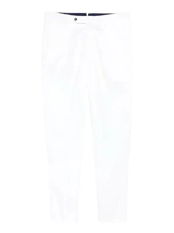 PT TORINO Pleated Trousers - White