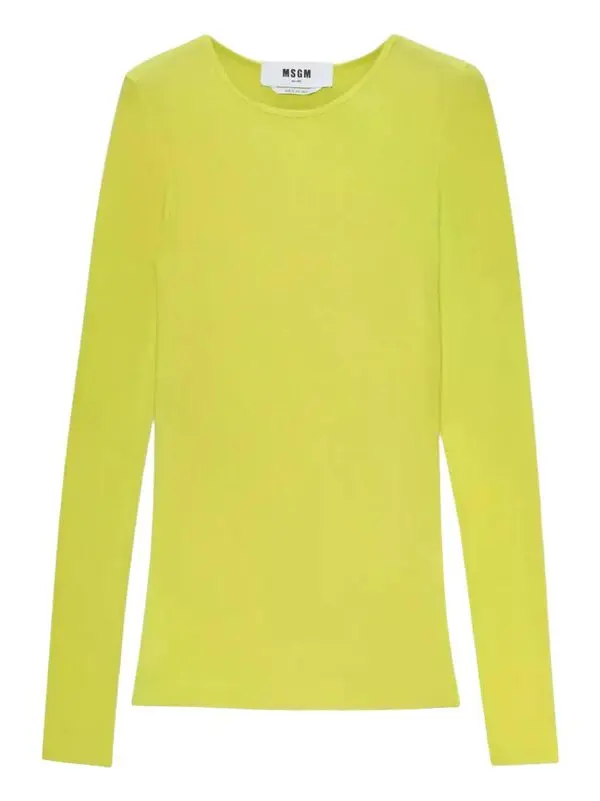 MSGM Long-sleeve Top - Green
