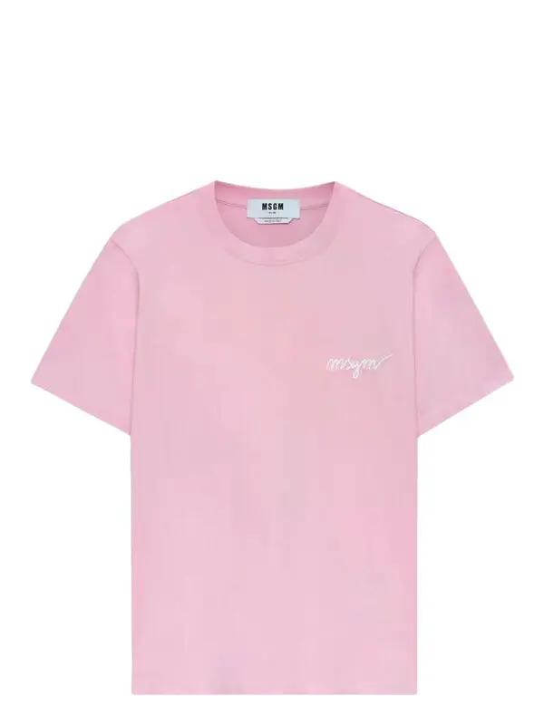 MSGM Short-sleeved T-shirt - Pink