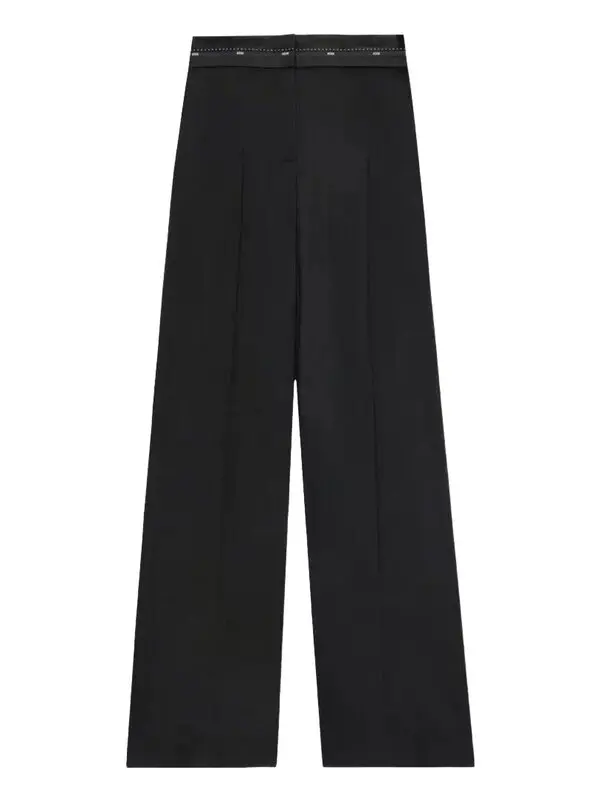 MSGM Embellished Trousers - Black