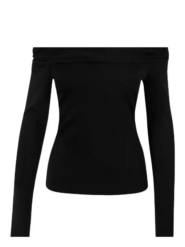 Max Mara Off-shoulder Top - Black