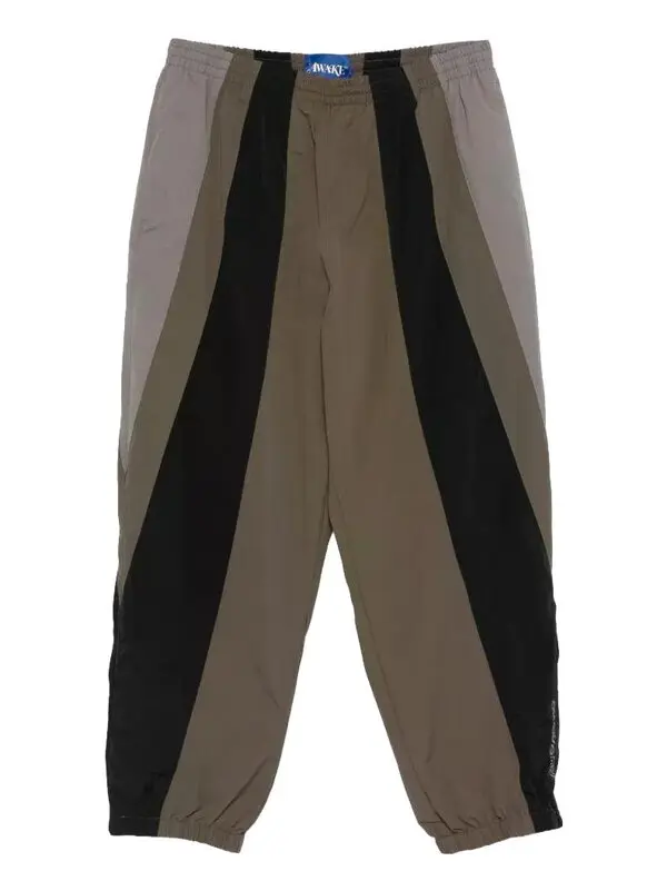 AWAKE NY Pusherman Colourblock Track Pants - Green