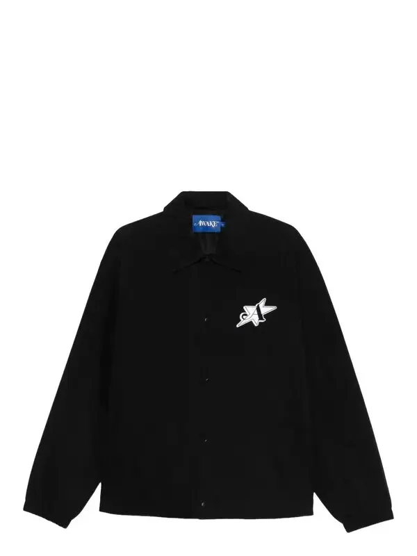 AWAKE NY L.e.s. Community Coaches Jacket - Black
