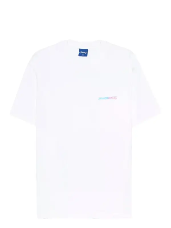 AWAKE NY Gradient Sport T-shirt - White