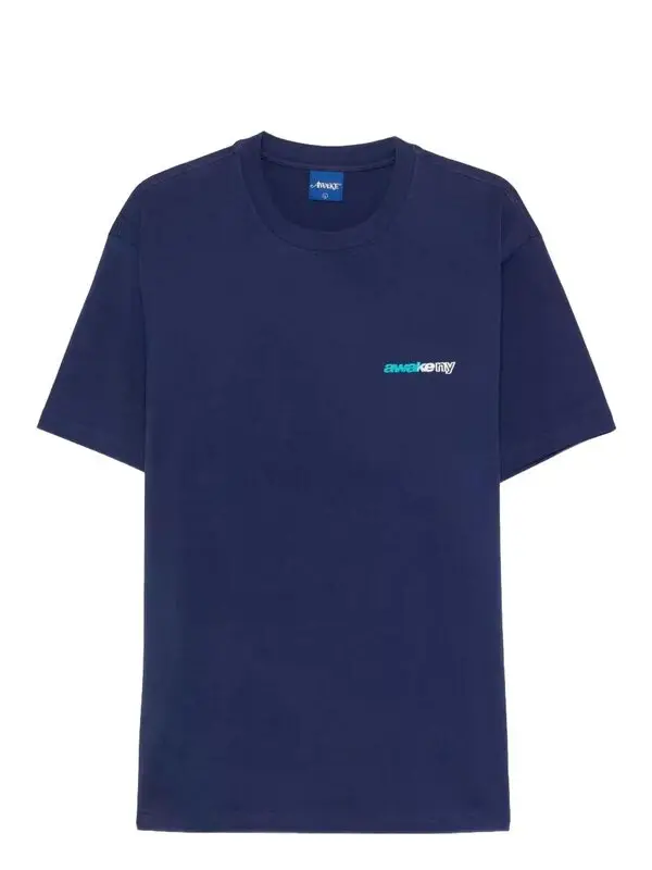 AWAKE NY Round-neck T-shirt - Blue