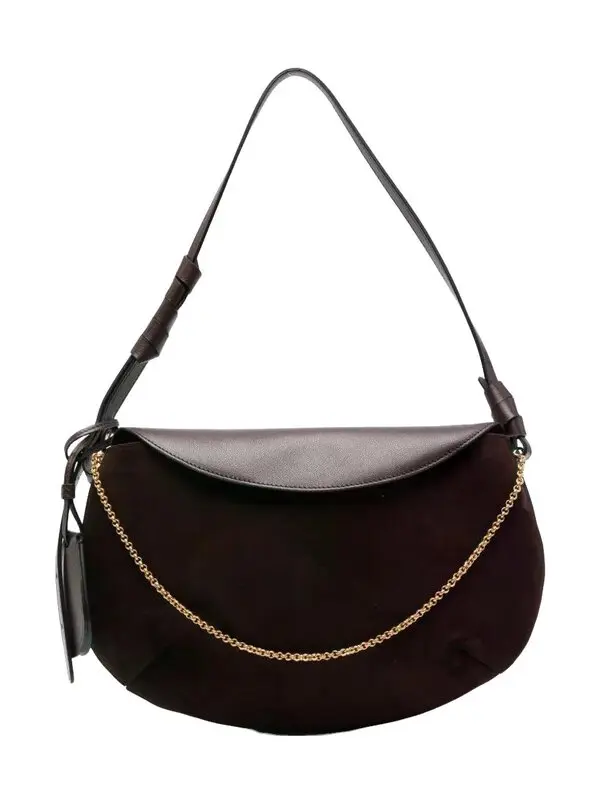 NEOUS Libra Chain-detail Shoulder Bag - Brown