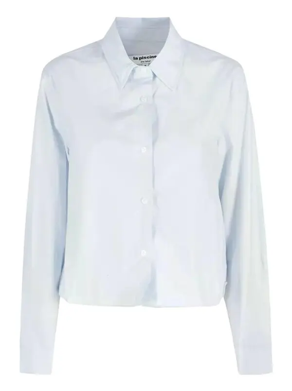 LA PISCINE Button-up Shirt - Blue