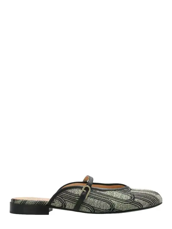Furla Patterned Strap Mules - Neutrals