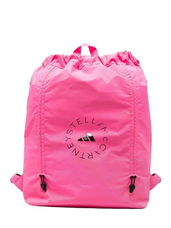 Adidas By Stella McCartney Logo-print Backpack - Pink