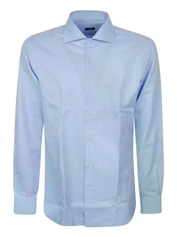 BARBA NAPOLI Long-sleeve Shirt - Blue