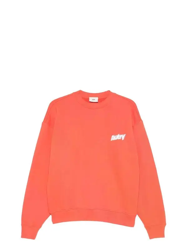 AUTRY Embroidered Logo Sweatshirt - Red