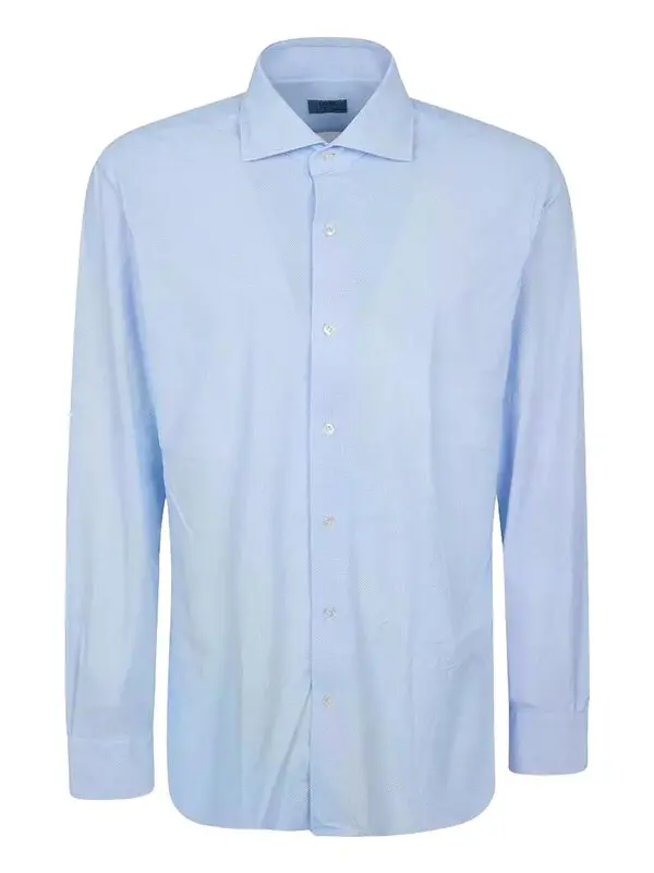 BARBA NAPOLI Long-sleeve Shirt - Blue