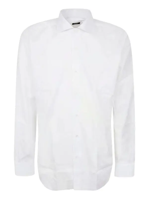 BARBA NAPOLI Button-fastening Shirt - White