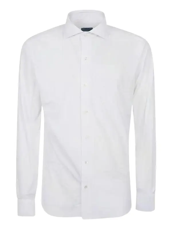 BARBA NAPOLI Button-fastening Shirt - White