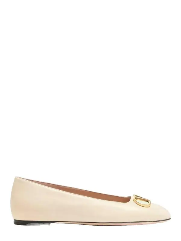 Valentino Garavani Vlogo Signature Ballerinas - Neutrals