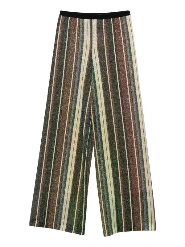 SIYU Zoe Striped Trousers - Neutrals