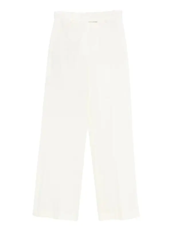 CIRCOLO 1901 Side-pocket Straight Trousers - Neutrals