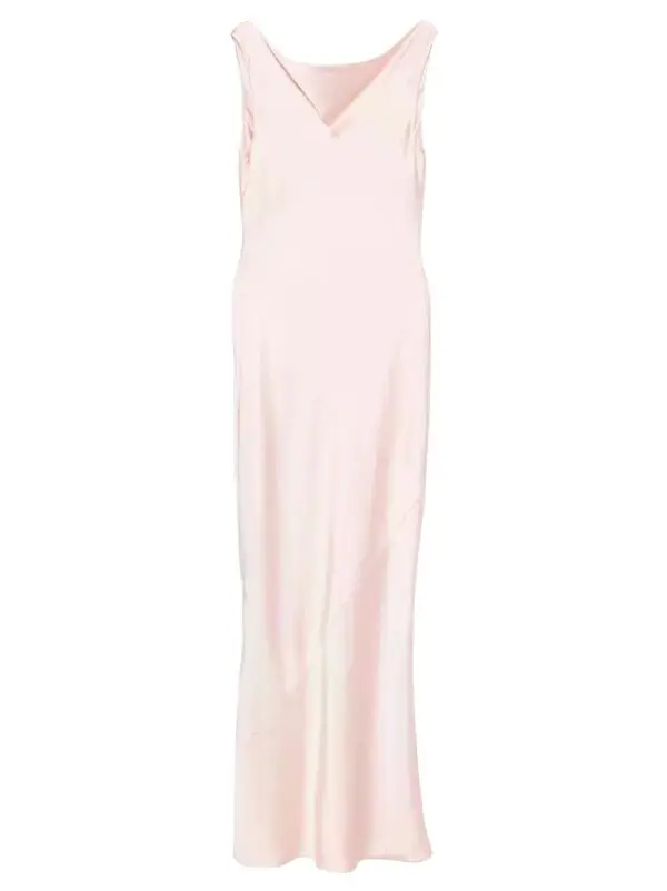 Norma Kamali Cowl-neck Gown - Pink