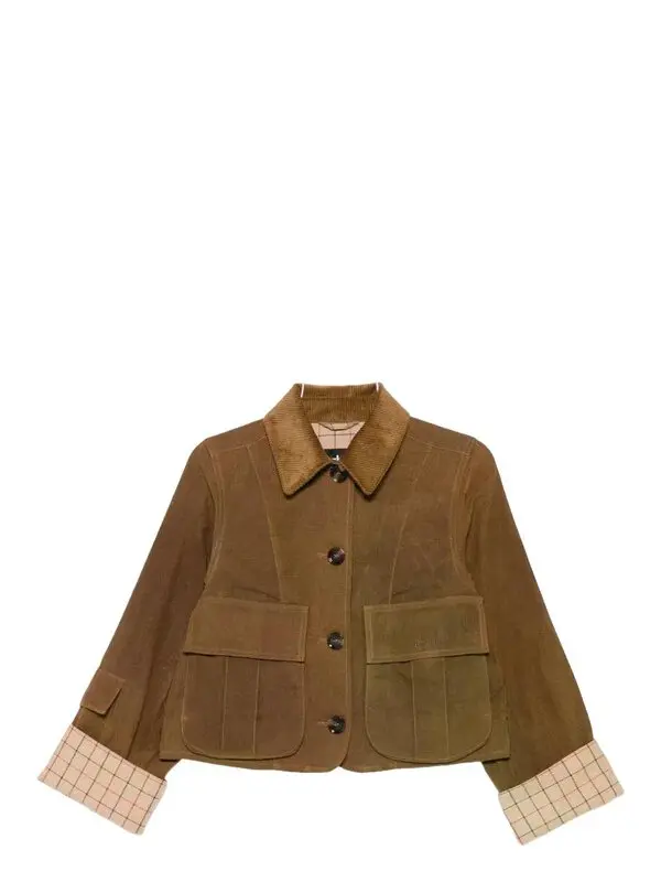 Barbour Dalbury Corduroy-collar Jacket - Brown