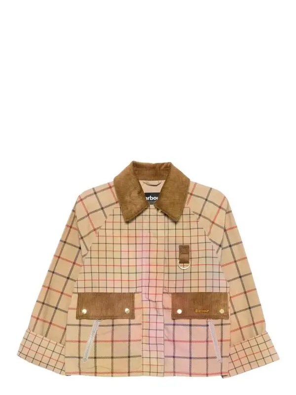 Barbour Mackworth Corduroy-collar Jacket - Neutrals