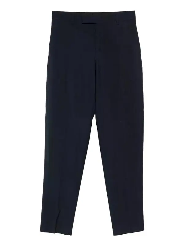 Fendi Press-crease Trousers - Blue