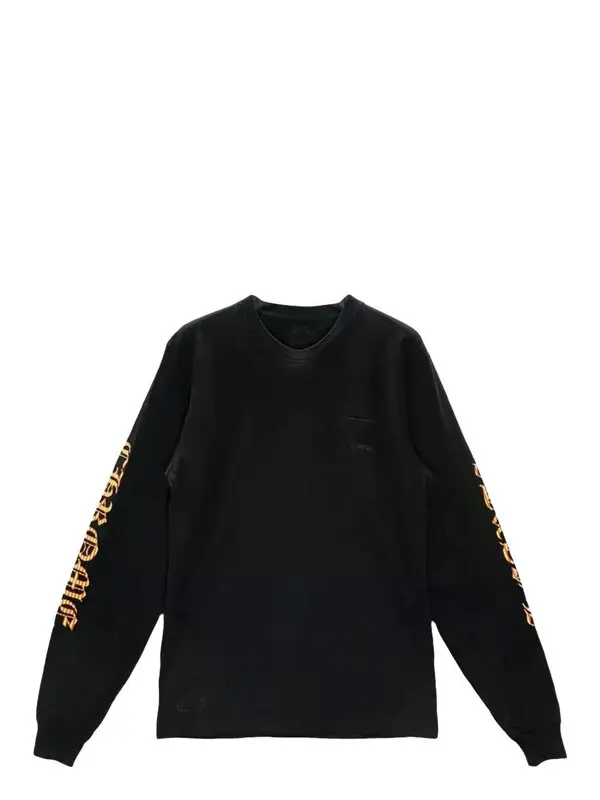 Chrome Hearts Dagger Logo Long-sleeve T-shirt - Black
