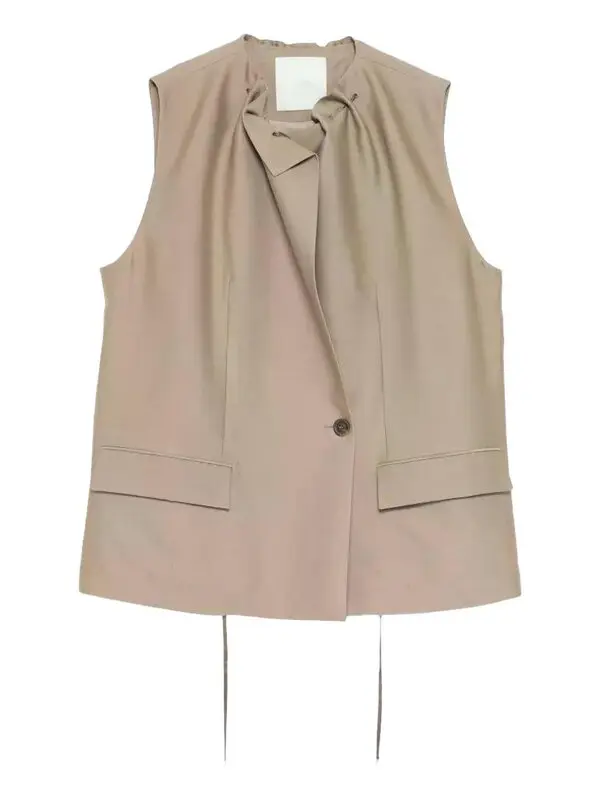 JNBY Deconstructed Waistcoat - Neutrals