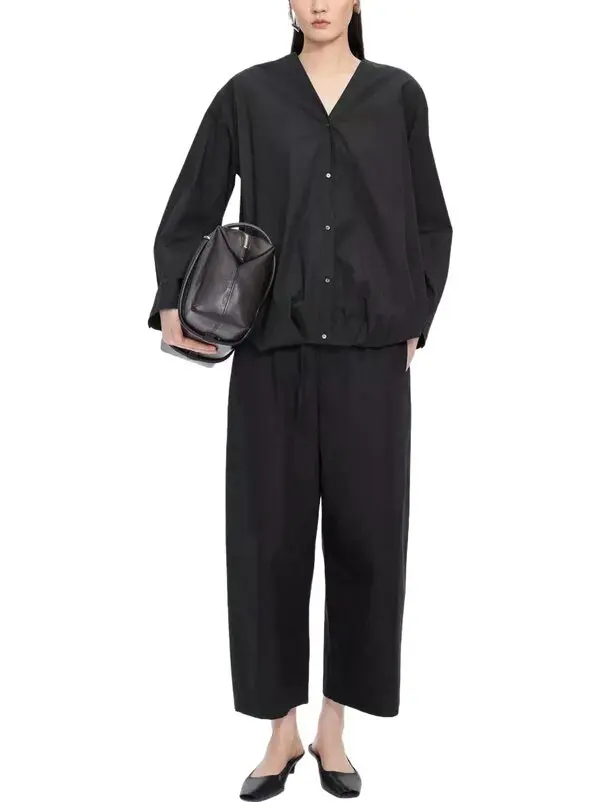 JNBY V-neck Blouse - Black