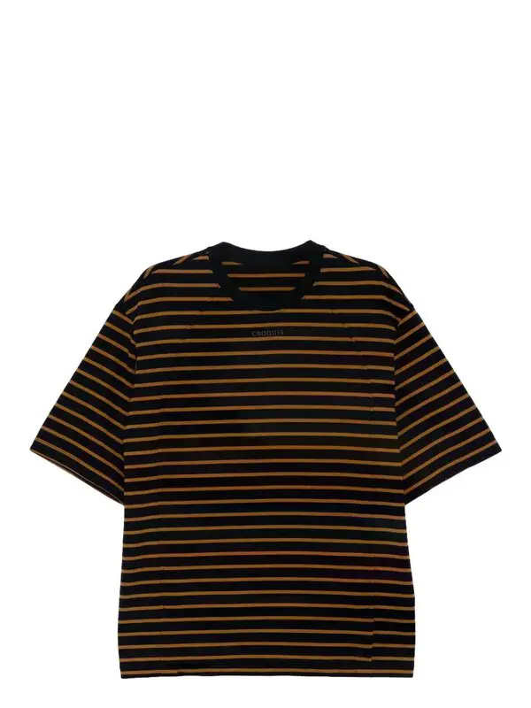 CROQUIS Stripe Print T-shirt - Blue
