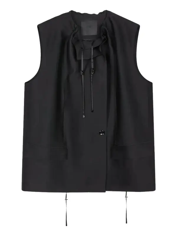 JNBY Deconstructed Waistcoat - Black