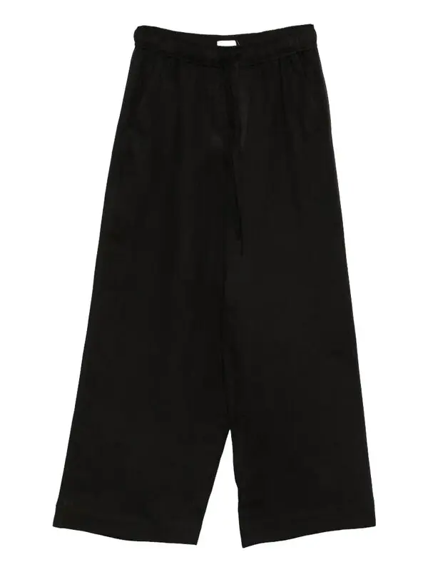 Marella Uomo Drawstring Pants - Black