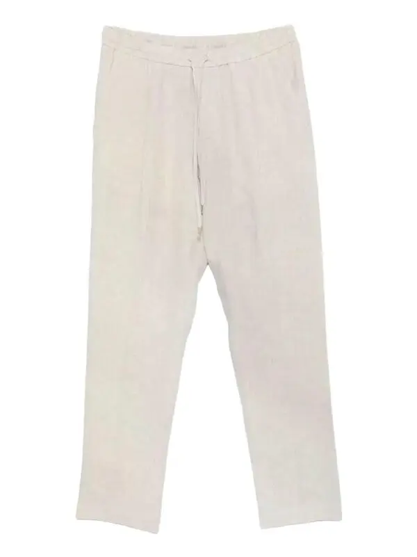 BRIGLIA 1949 Drawstring Trousers - Neutrals