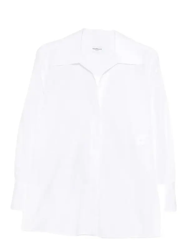 Marella Tabarin Button-fastening Shirt - White