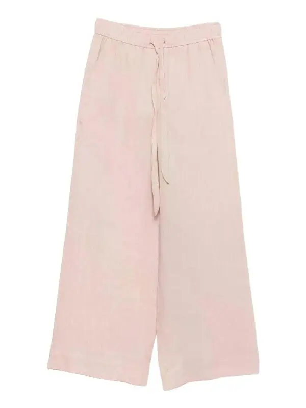 Marella Drawstring-fastening Palazzo Pants - Pink