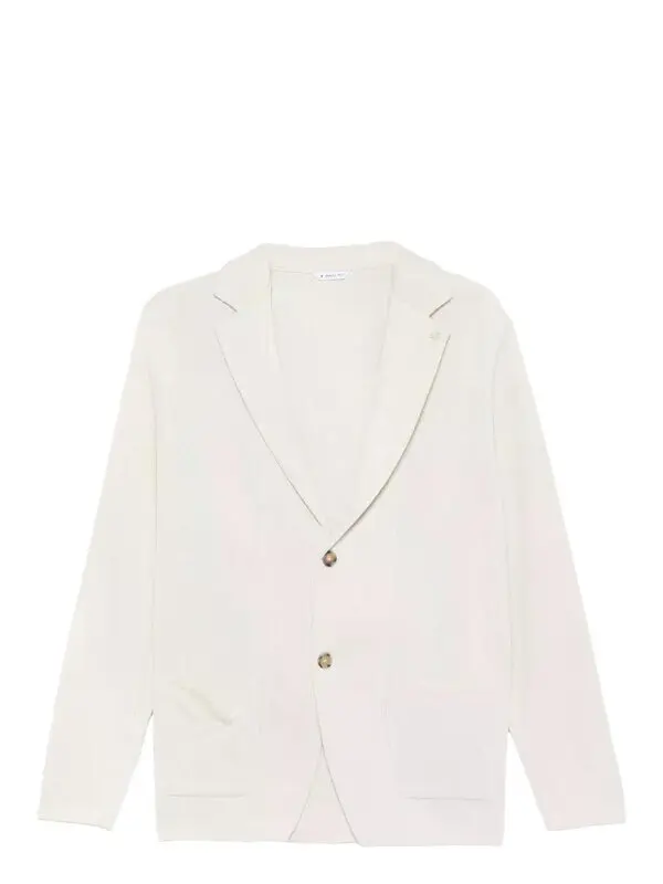 MANUEL RITZ Patch-pocket Cardigan - Neutrals