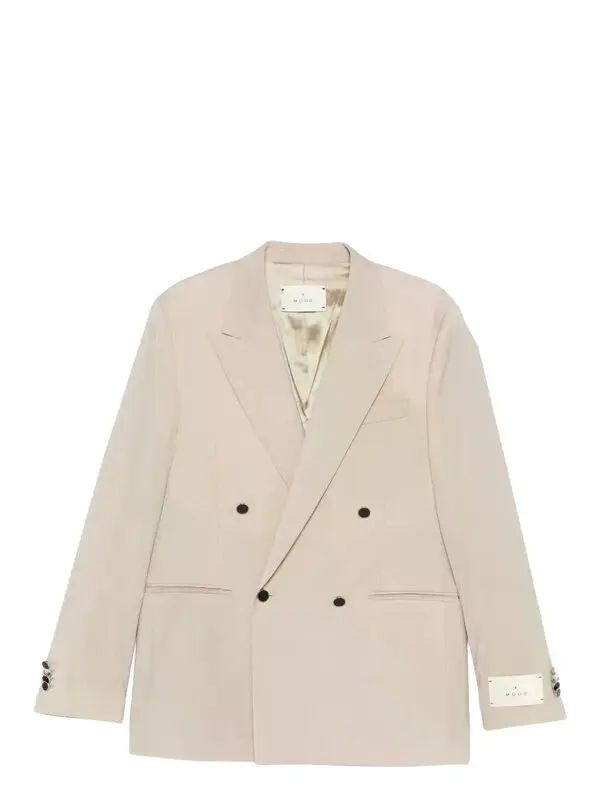 MANUEL RITZ Double-breasted Blazer - Neutrals