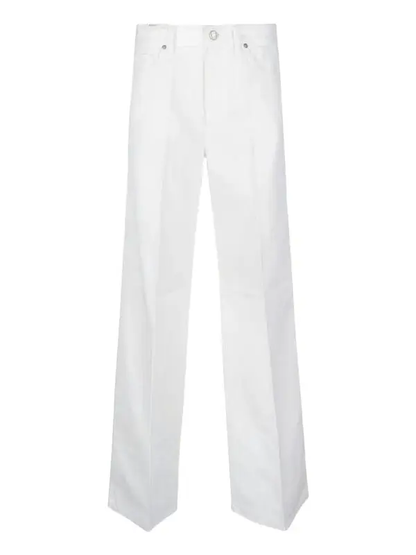 PT TORINO Wide-leg Denim Jeans - White
