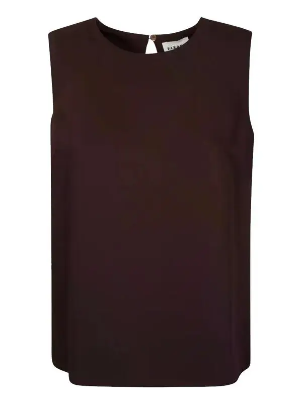 P.a.r.o.s.h Sleeveless Blouse - Brown